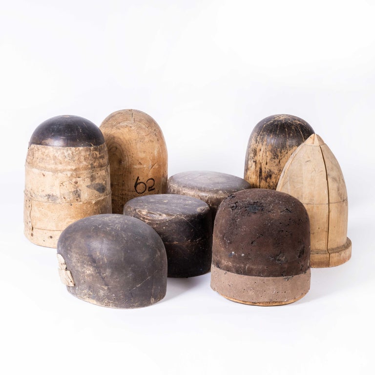 Collection of Vintage Hat Moulds For Sale at 1stDibs
