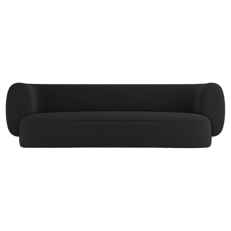 Collector Hug Sofa Designed by Ferrianisbolgi Fabric Bouclé Black For ...