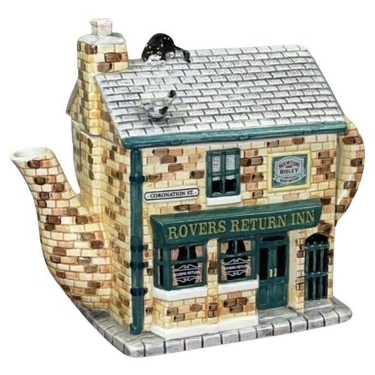 Collectors Handpainted Ceramic Coronation St ‘Rovers Return Inn’ Teapot ...