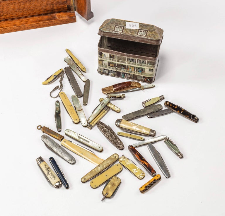 Collectors Set of One-Hundred Pen Knives at 1stDibs