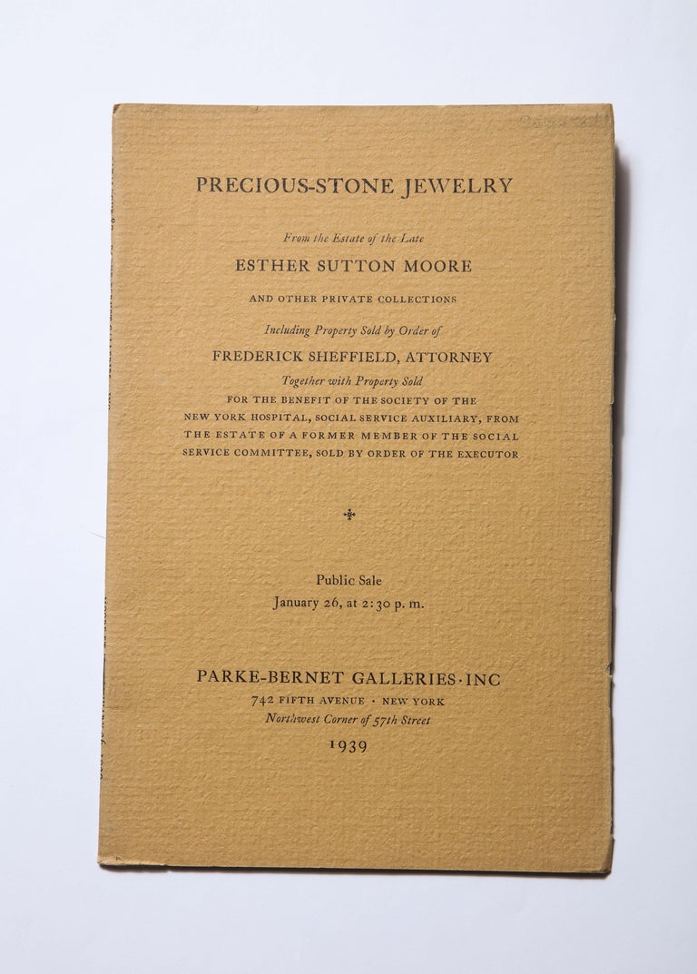 Collectors Vintage Sotheby Important Jewelry Auction Catalogs Cartier ...