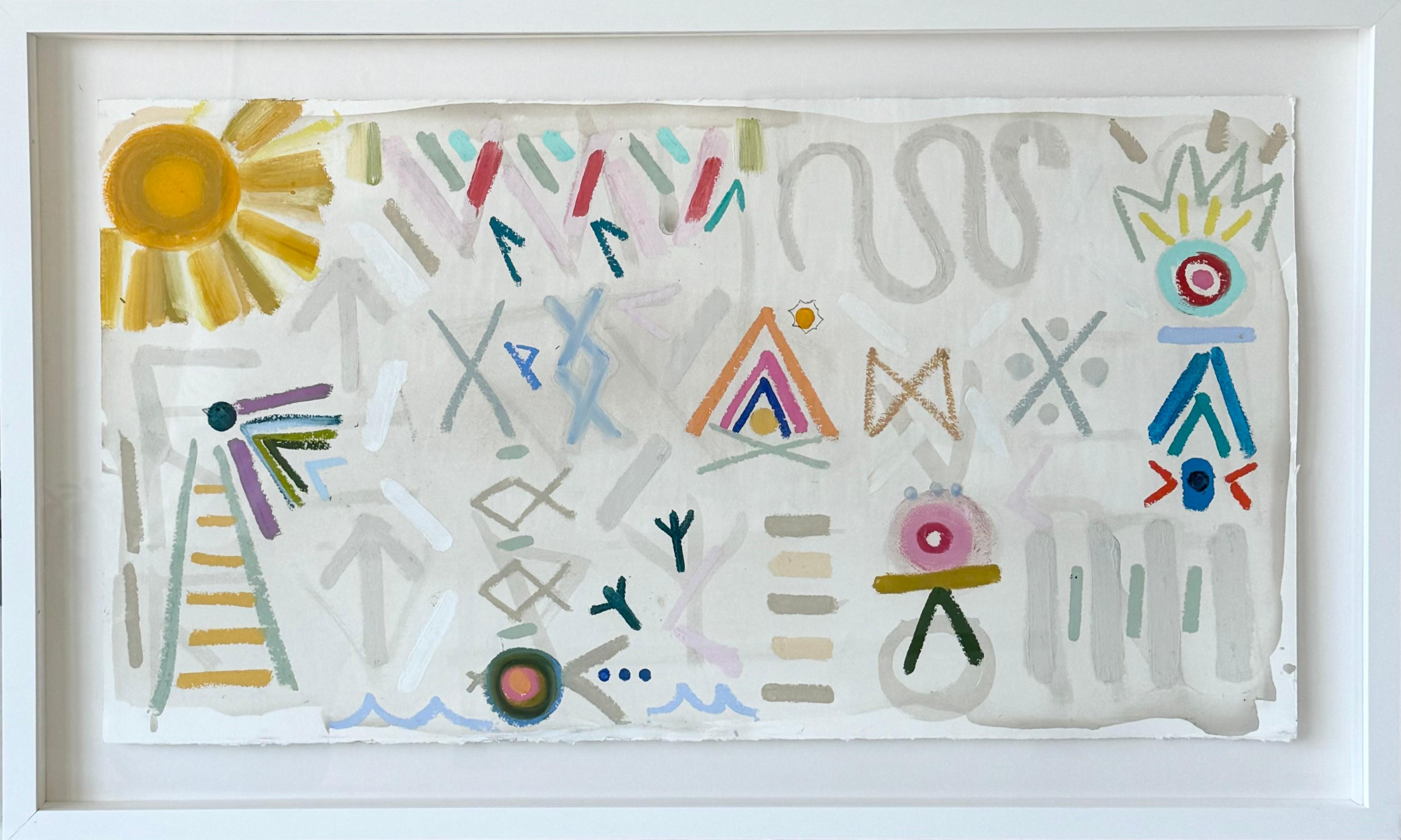 Colleen Leach - Keep Swimming by Colleen Leach, Framed color ...