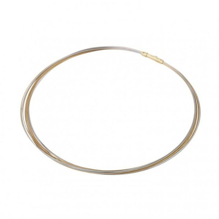 Collier, 15 Rows, Matt For Sale at 1stDibs