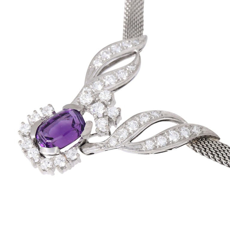Collier with Amethyst For Sale at 1stDibs