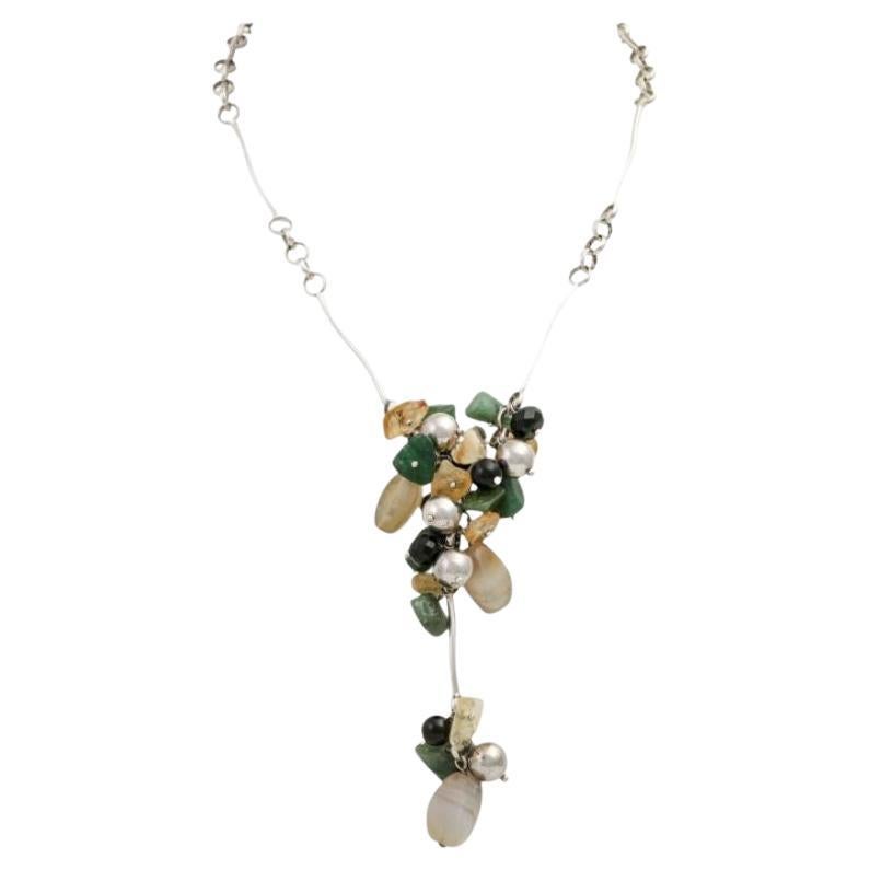 Tivon 18 Carat White, Yellow and Rose Gold Multi-colour gemstone and ...