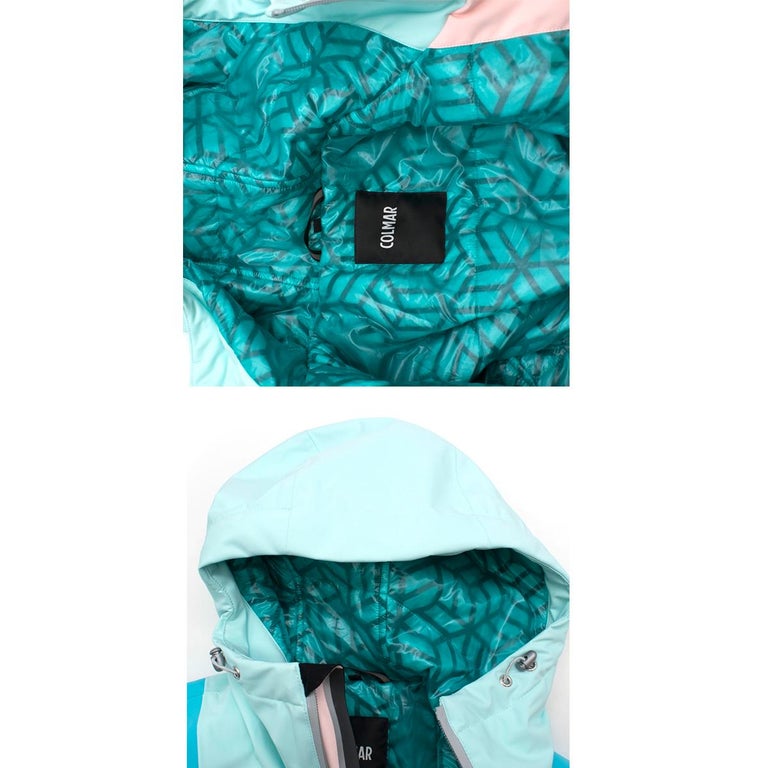 Colmar Neon Pink Ski Jacket and Trousers Set US 4 at 1stDibs