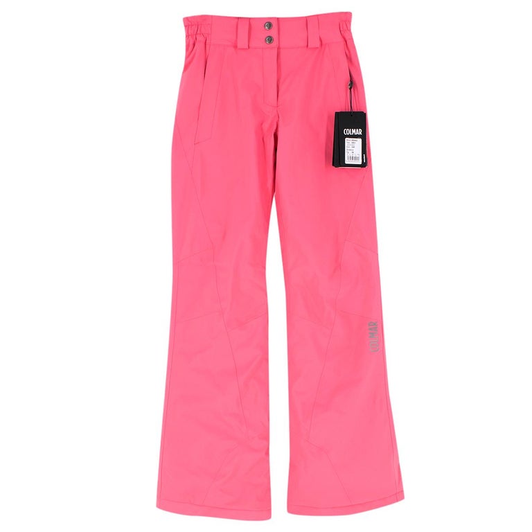 Colmar Neon Pink Ski Jacket and Trousers Set US 4 at 1stDibs