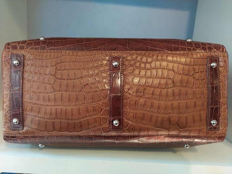 Colombo, Via Spiga Crocodile Handbag For Sale at 1stDibs | via spiga ...