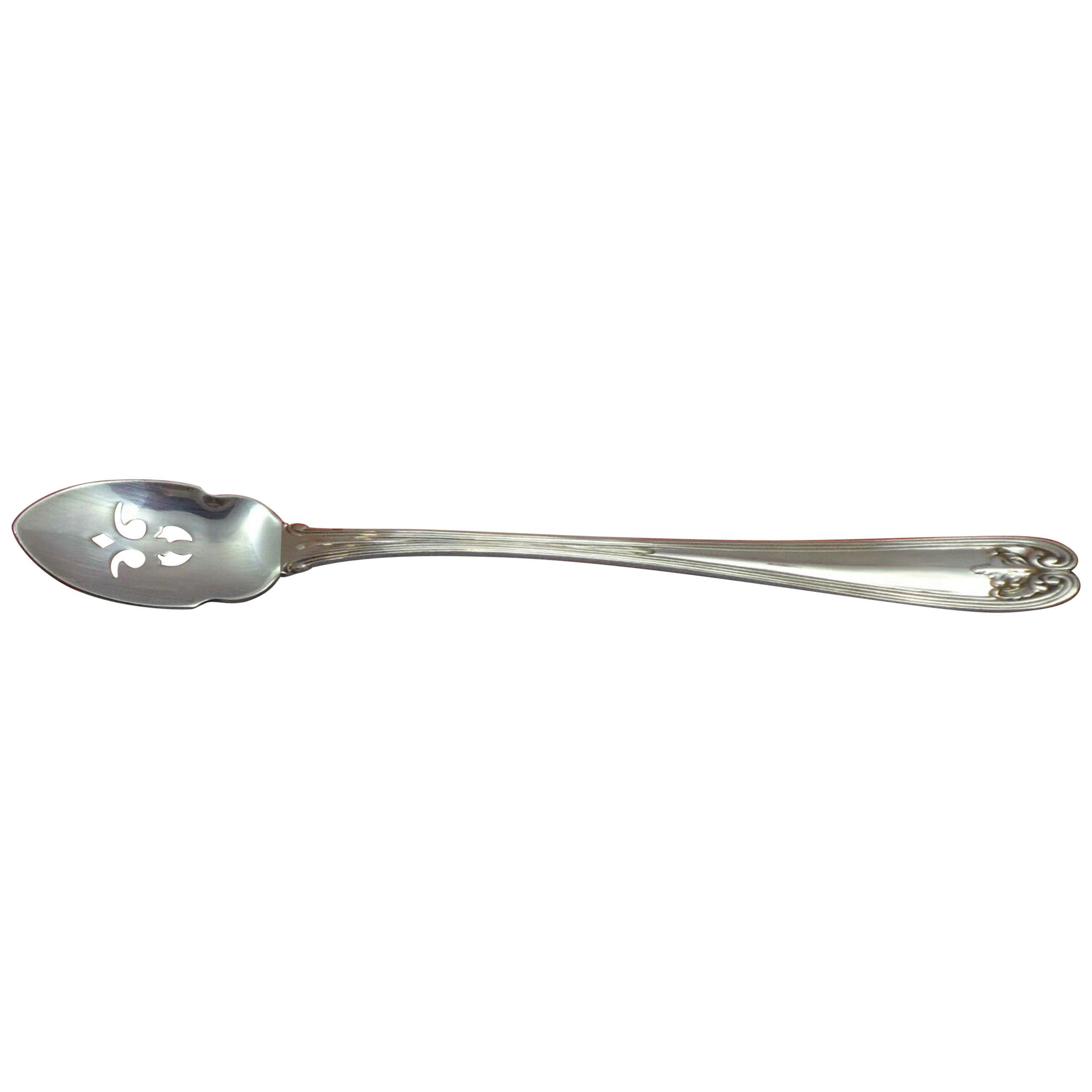 Castilian by Tiffany and Co. Sterling Olive Spoon Pierced Long Custom ...
