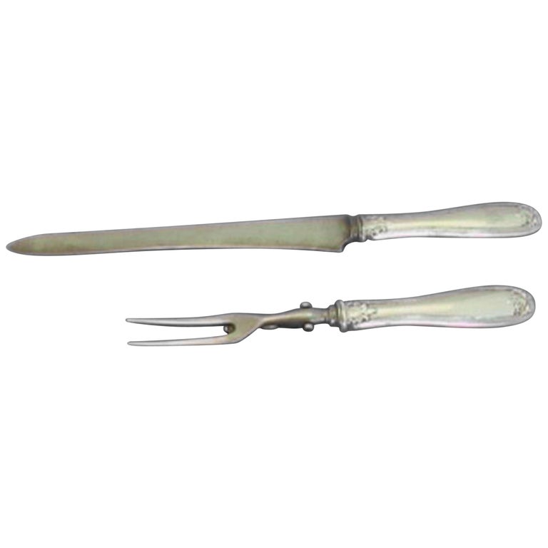 Colonial by Tiffany and Co. Sterling Silver Roast Carving Set 2pc For ...