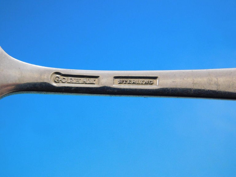 Colonial Engraved by Gorham Sterling Silver Flatware Set 24 Pc Dinner G ...