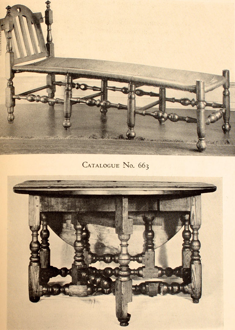 Colonial Furniture: The Superb Collection of the late Howard Reifsnyder ...