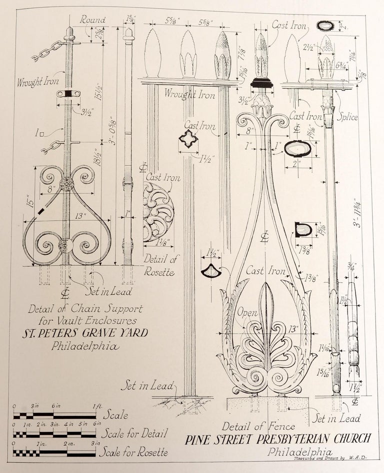 Colonial Ironwork in Old Philadelphia The Craftsmanship of the Early ...