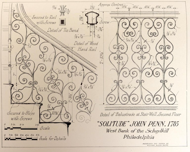 Colonial Ironwork in Old Philadelphia The Craftsmanship of the Early ...