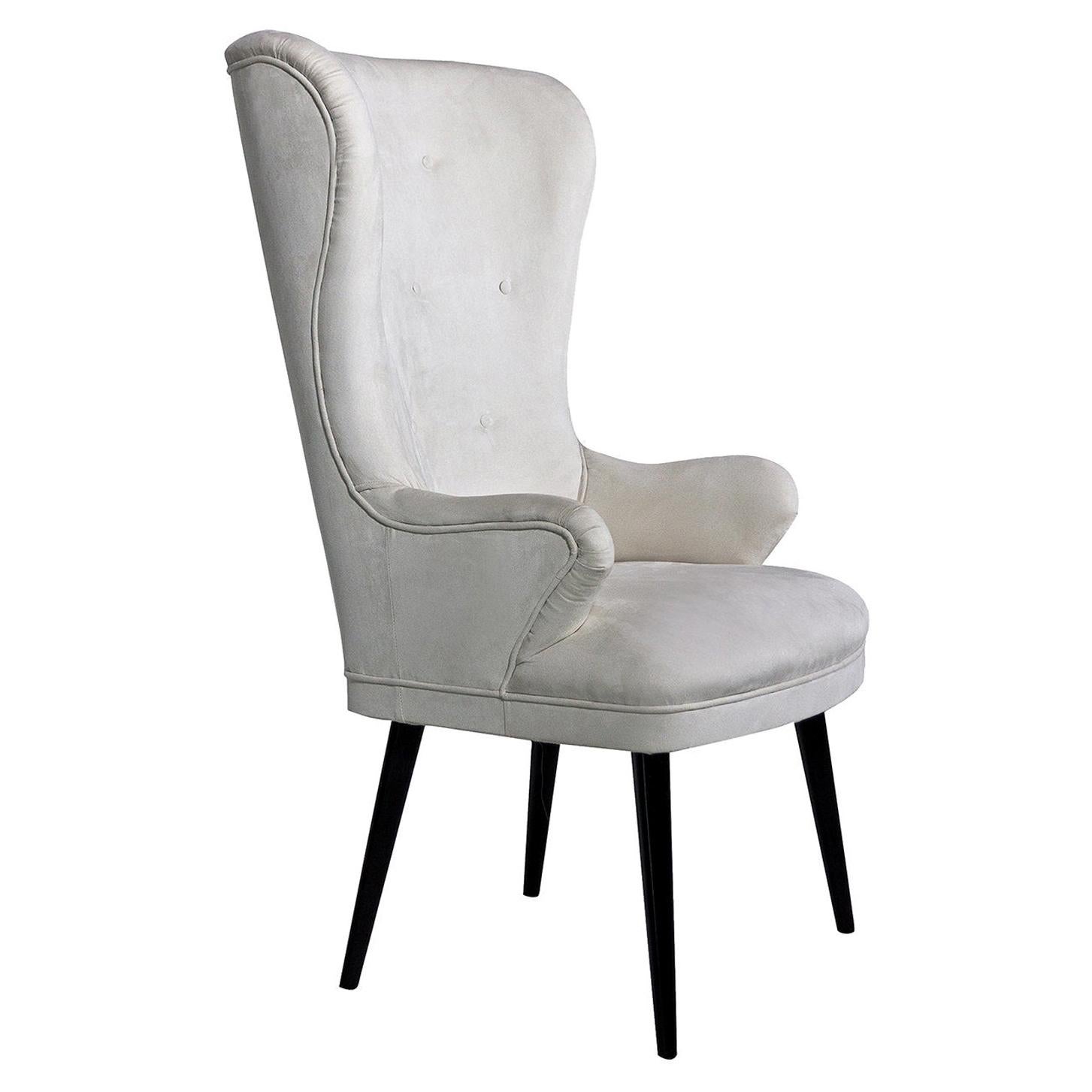 Nube Italia Gordon Armchair in Off-White by Kemistry of Style For Sale ...