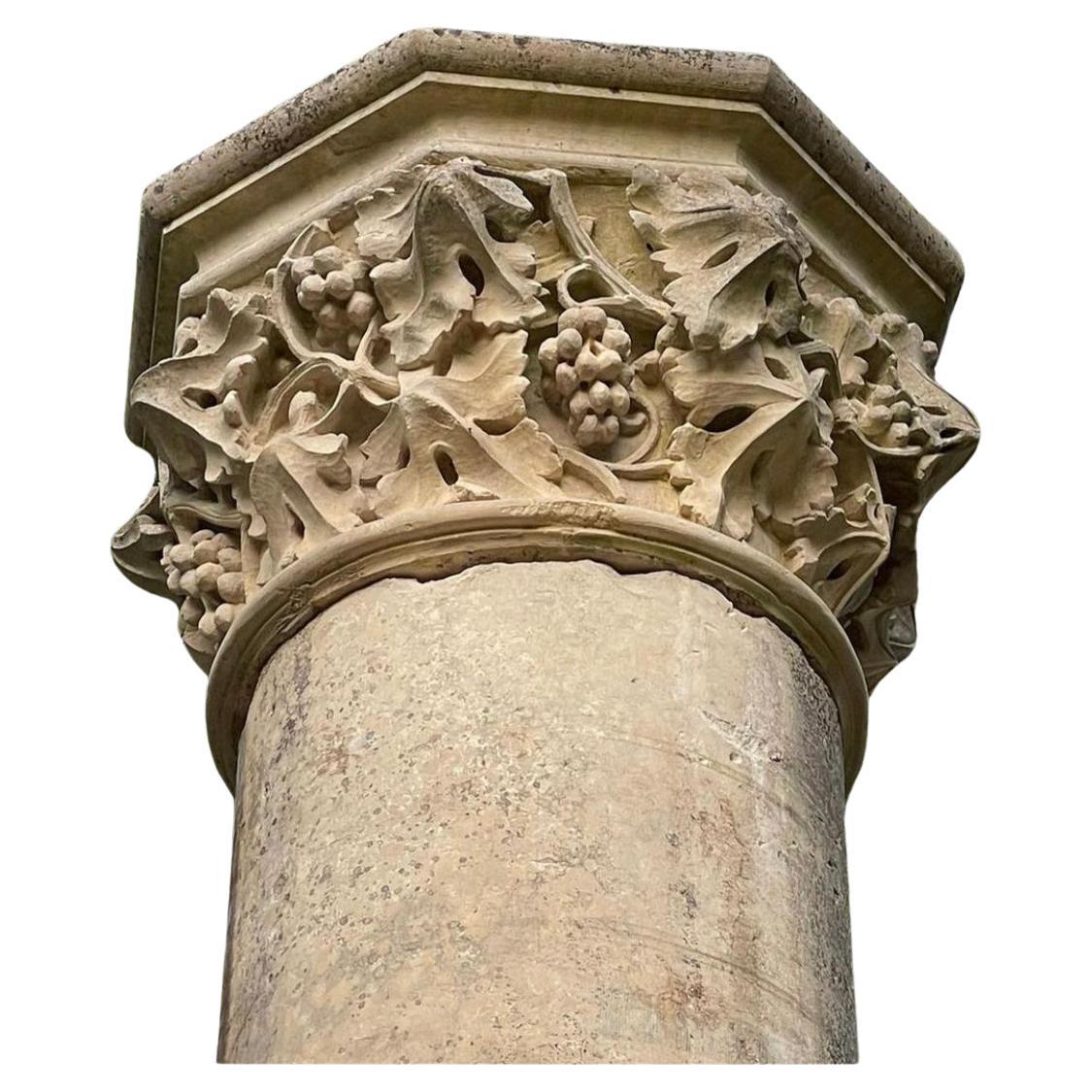 Colonne en Pierre For Sale at 1stDibs