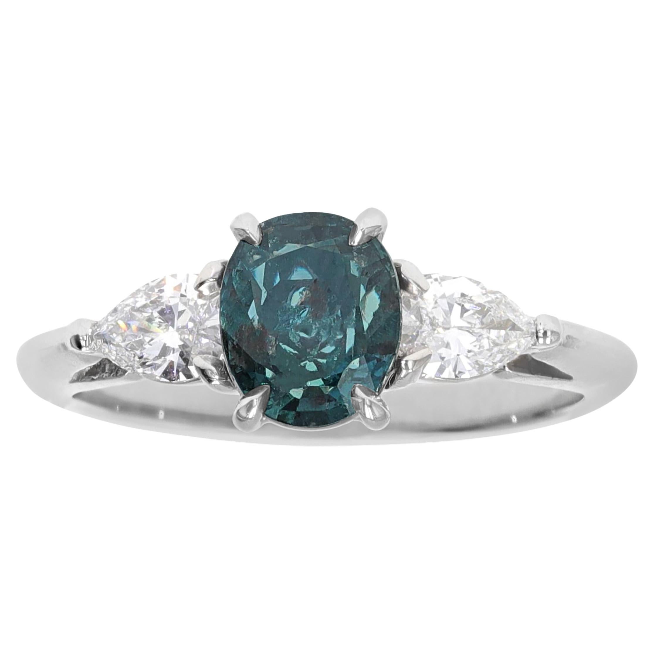 Color-Changing Alexandrite Ring, 6.08 Carat at 1stDibs | alexandrite ...