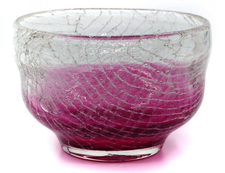 Color-Changing Glass-Bowl by Ikora, Germany, First Half of the 20th ...