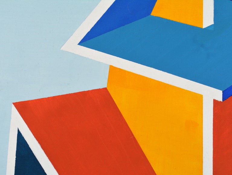 'Color Composition' Contemporary Abstract Painting by Anders Hegelund ...