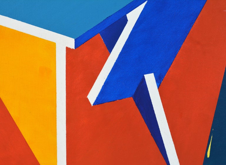 'Color Composition' Contemporary Abstract Painting by Anders Hegelund ...