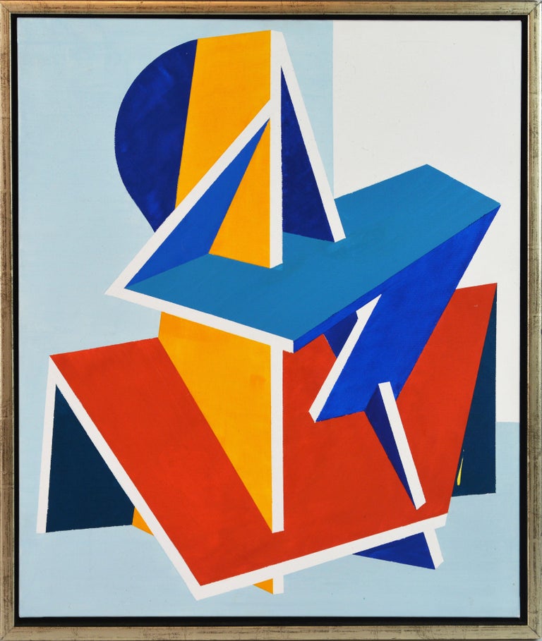 'Color Composition' Contemporary Abstract Painting by Anders Hegelund ...