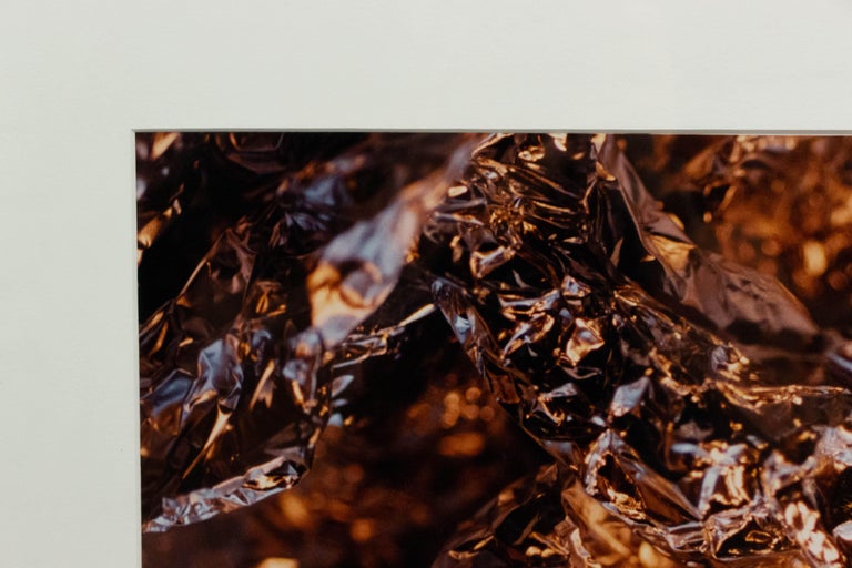 Color Photograph of Silver Foil For Sale at 1stDibs