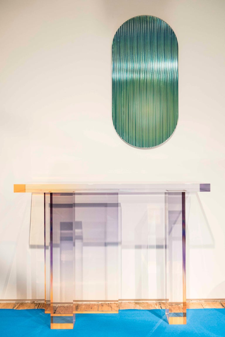 Color Shift Panel Trichroic Green with Glass and Color Sublimated ...