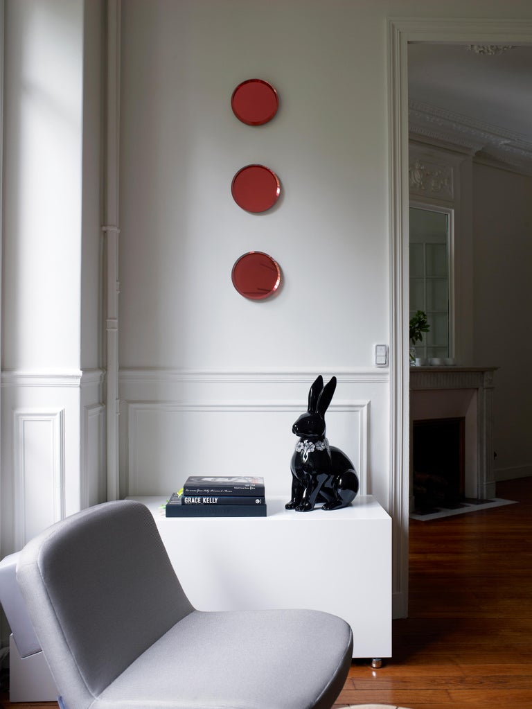 Colored Mirror Wall Decoration "Crystal Dots" by Studio Catoir For Sale ...