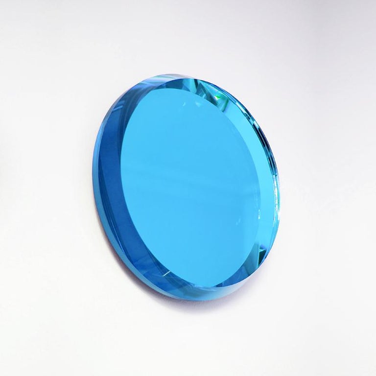 Colored Mirror Wall Decoration "Crystal Dots" by Studio Catoir For Sale ...