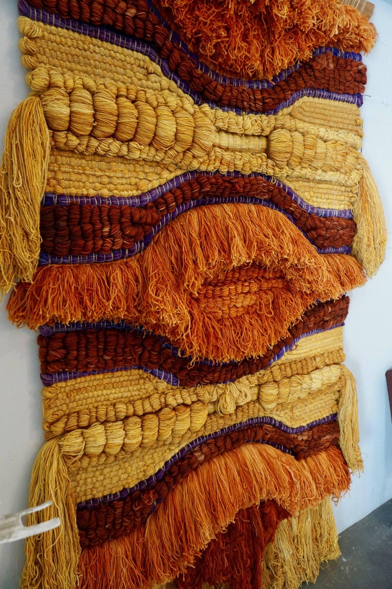 Colorful 1960s Wool Tapestry at 1stDibs