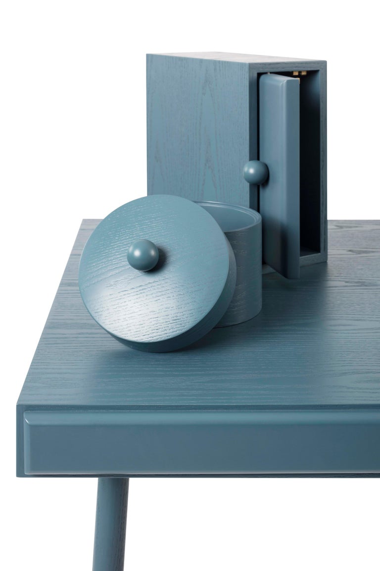Colorful Ash Desk by Thomas Dariel at 1stDibs | colorful desks