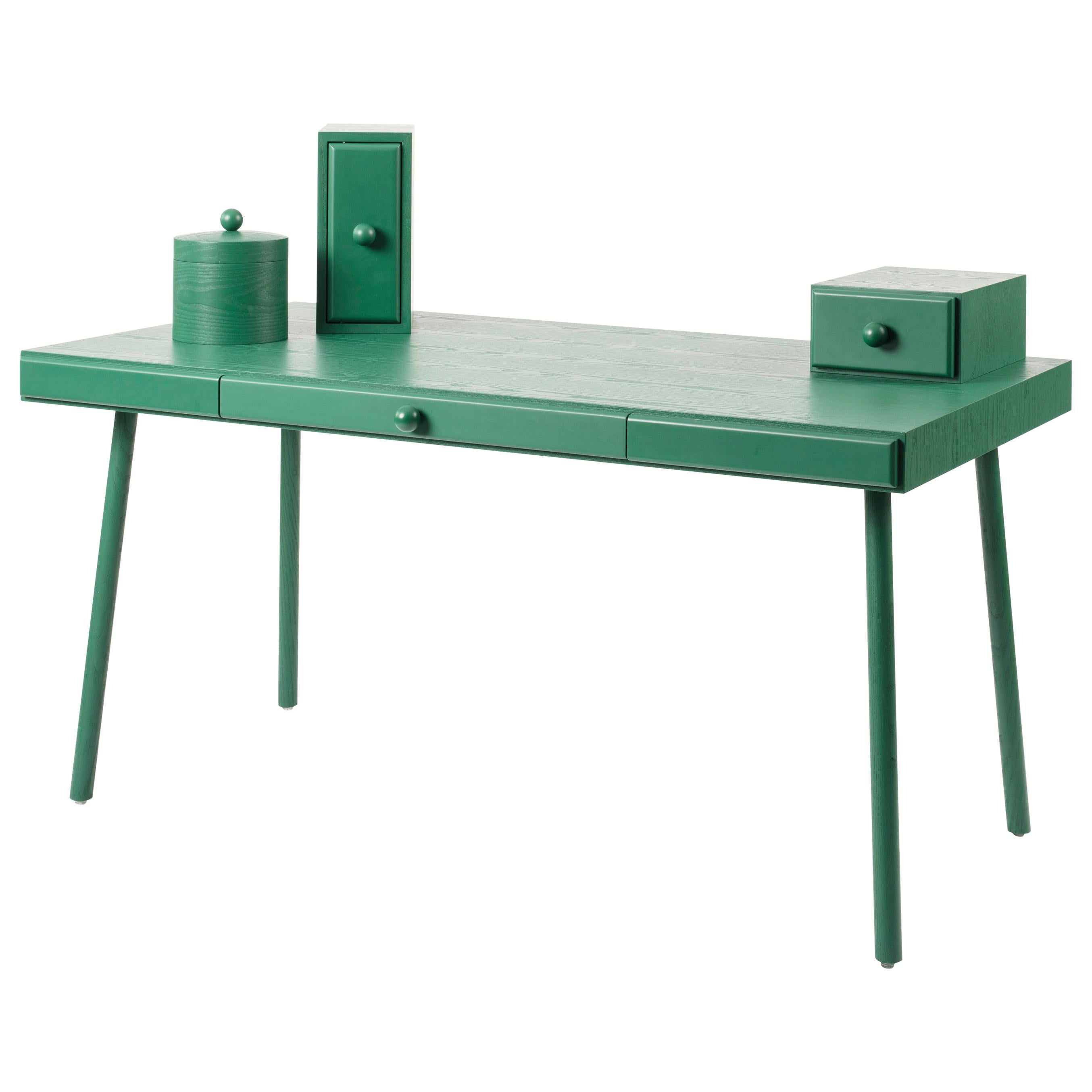 Colorful Ash Desk by Thomas Dariel at 1stDibs | colorful desks