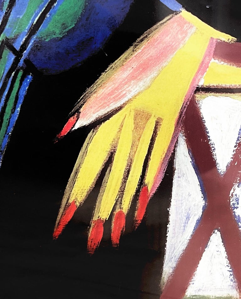 Colorful Cubist Vintage Picasso Poster from Musée Picasso, 20th Century ...