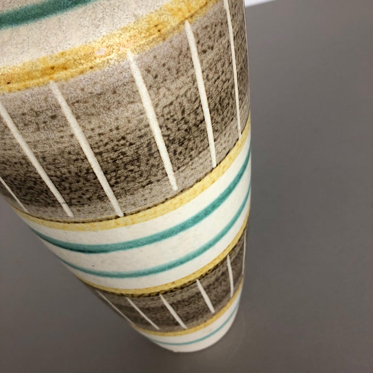 Colorful Minimalist Pottery "508 30" Vase by Bay Ceramics, Germany ...