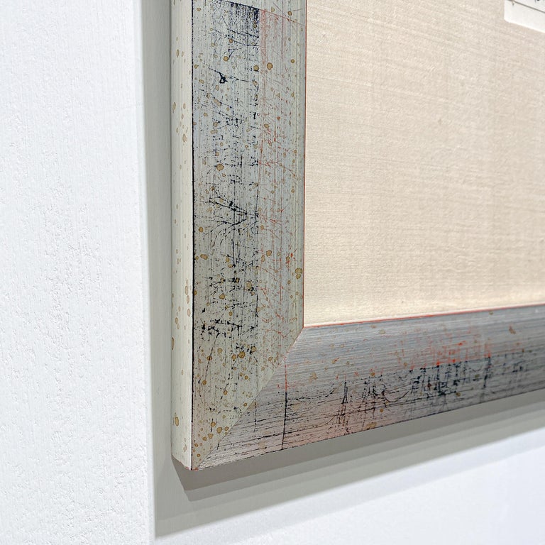 Colorful mixed media collage André van der vossen (1893-1963), abstract ...