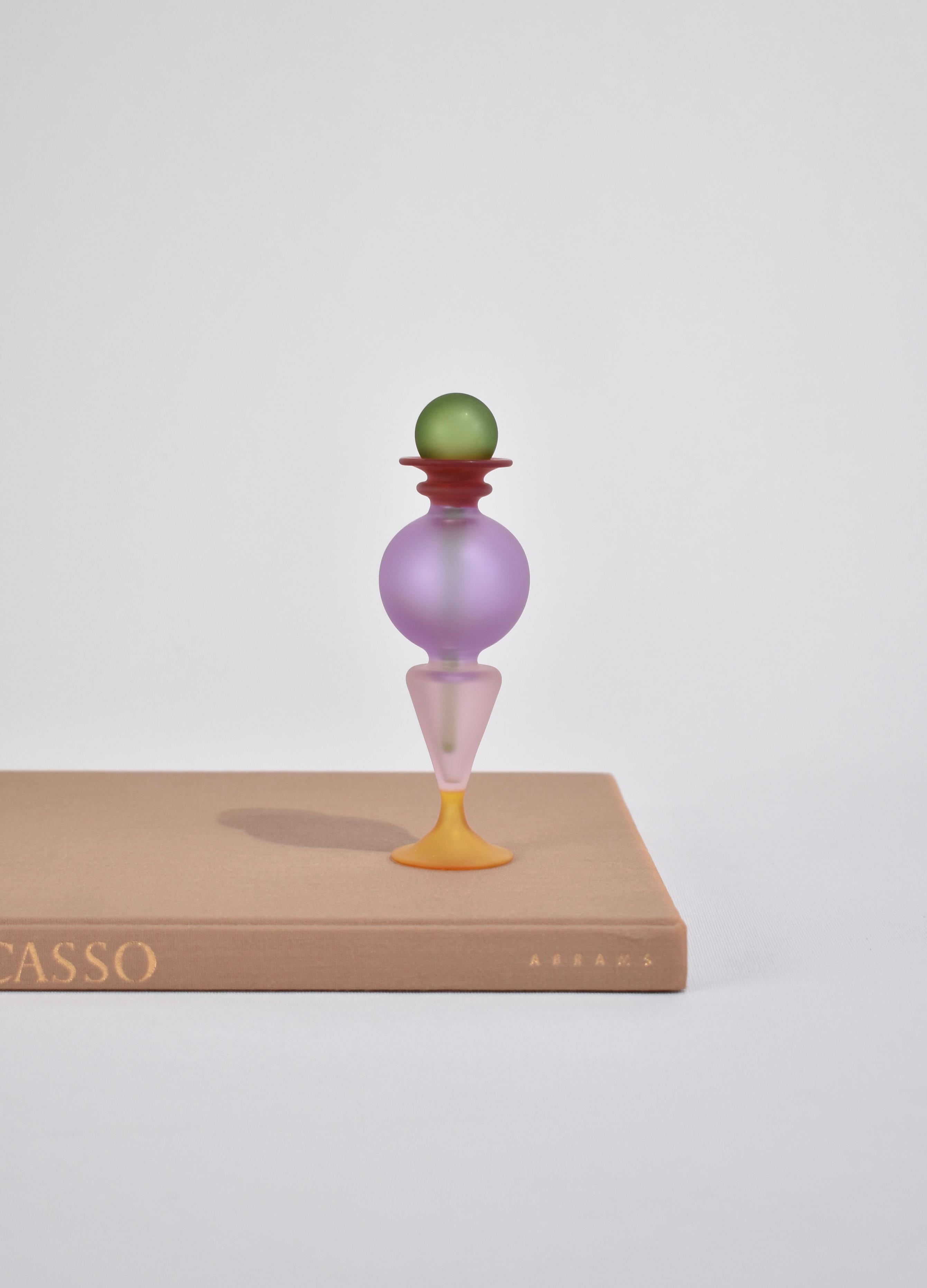 Colorful Satin Perfume Bottle For Sale at 1stDibs