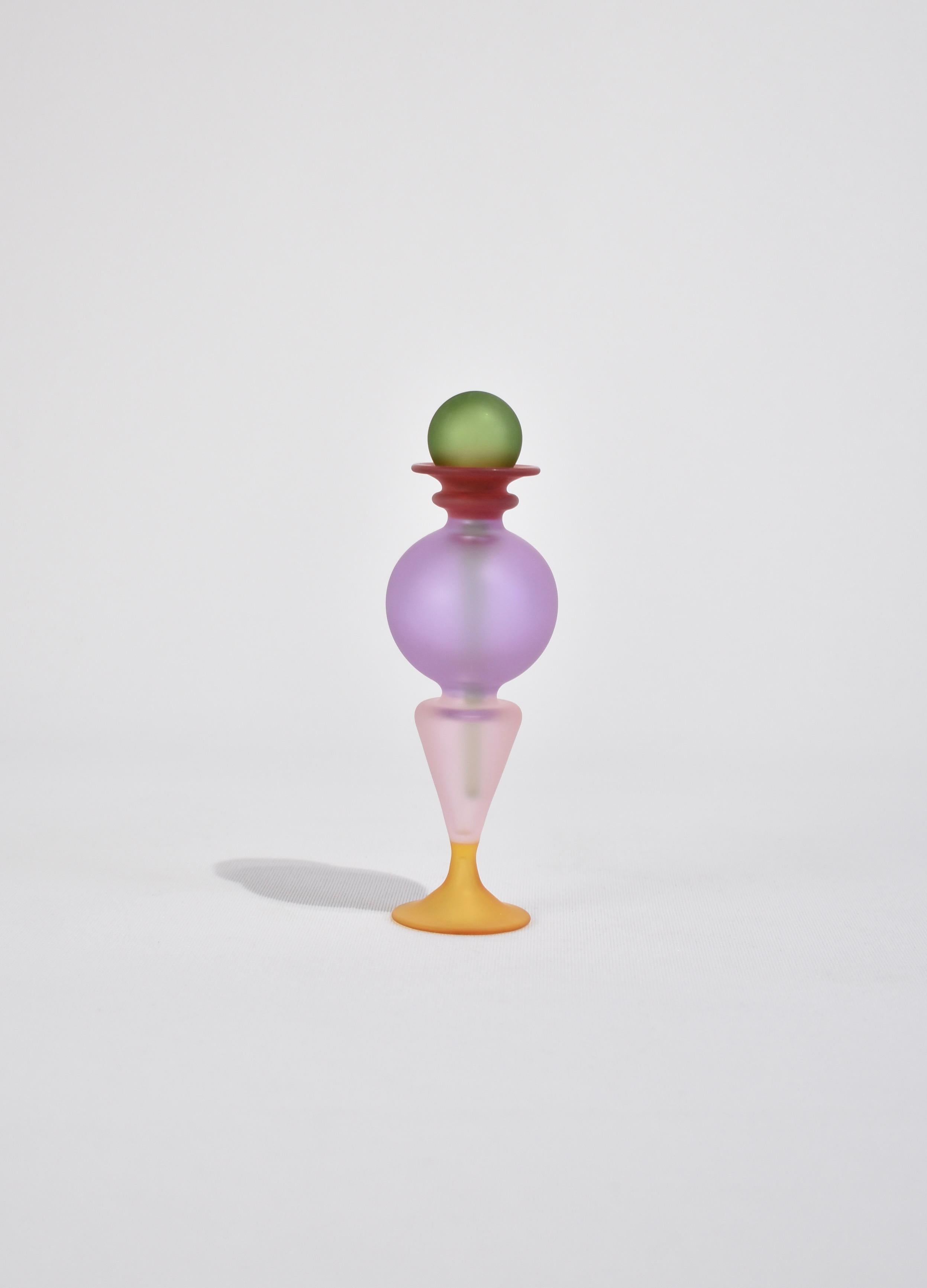 Colorful Satin Perfume Bottle For Sale at 1stDibs