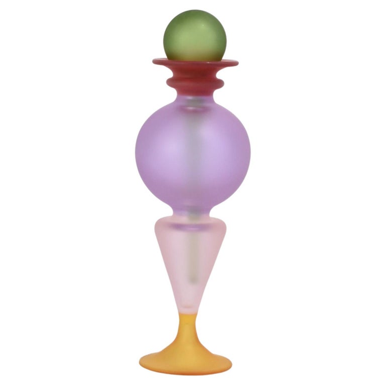 Colourful Satin Perfume Bottle For Sale at 1stDibs