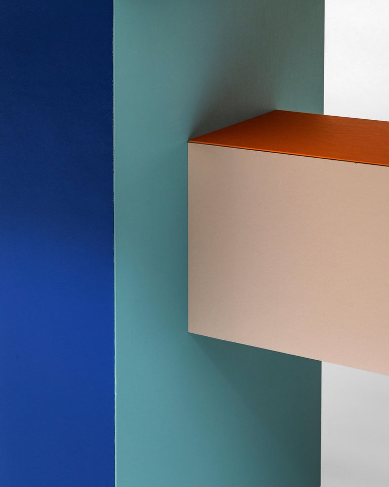 Colorway, Modern Multicolor Dining Table, in Stock For Sale at 1stDibs