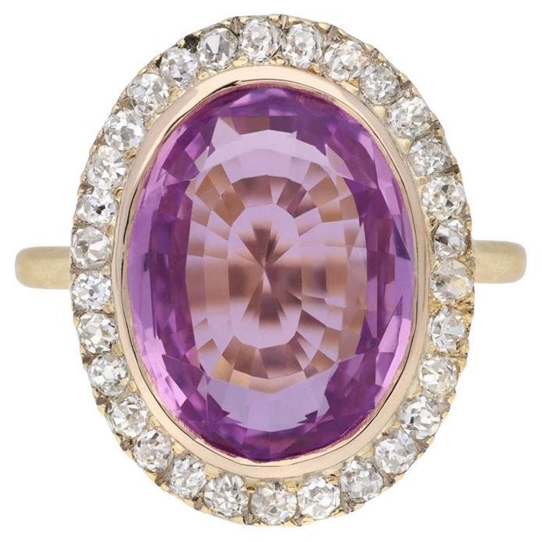 Colour Change Ceylon Sapphire and Diamond Ring, circa 1905 For Sale at ...