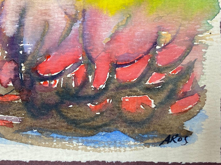 Colourful Abstract, French Expressionist Original Painting For Sale at ...