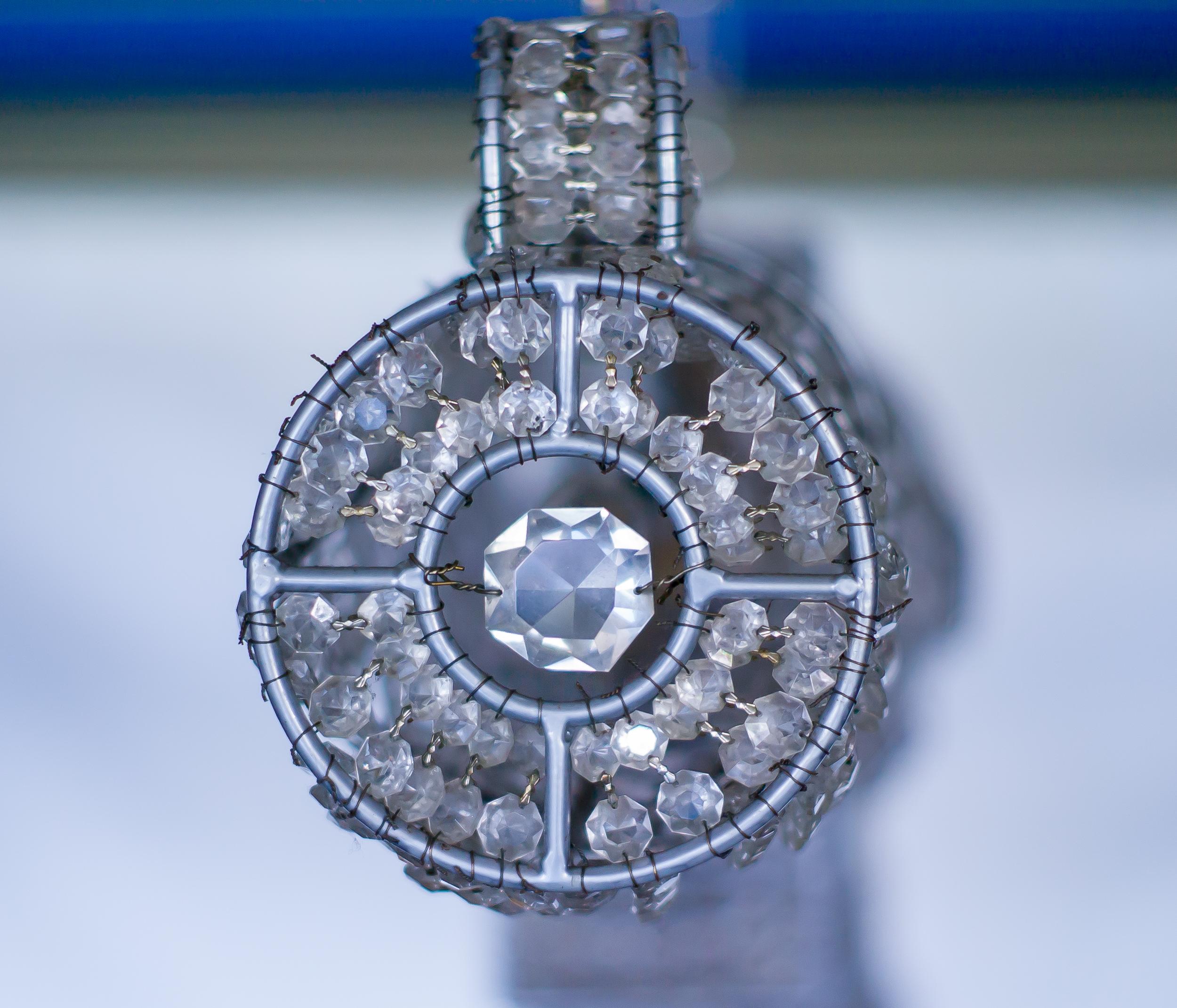 'Colt 2005', Huge Crystal Chandelier by Hans van Bentem For Sale at 1stDibs