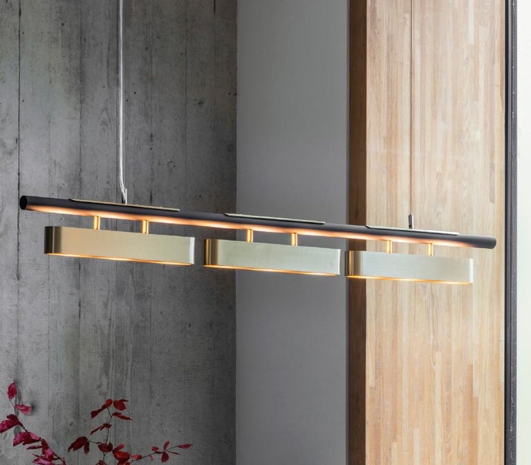 Colt Pendant Light Triple by Bert Frank For Sale at 1stDibs