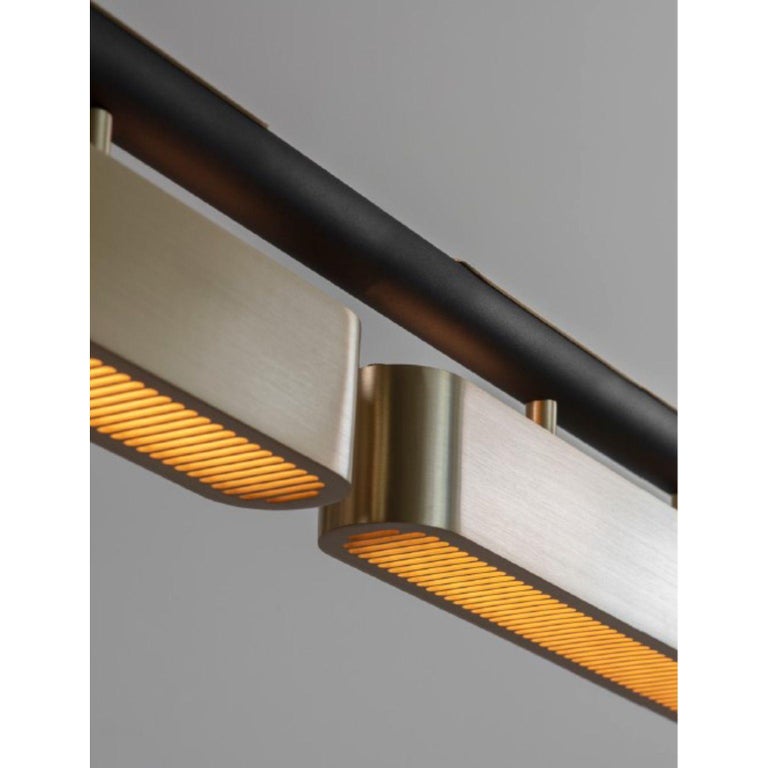 Colt Pendant Light Triple by Bert Frank For Sale at 1stDibs