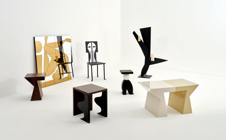 Animate Objects Columbina Side Table in Walnut Burl Veneer For Sale at ...