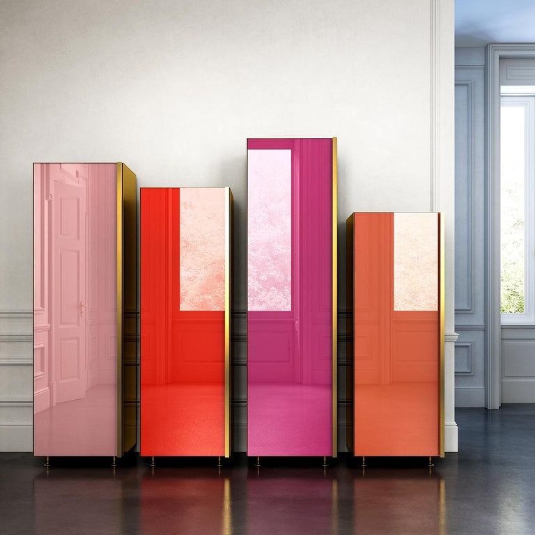 Column 01-185 Cupboard Powder Pink For Sale at 1stDibs