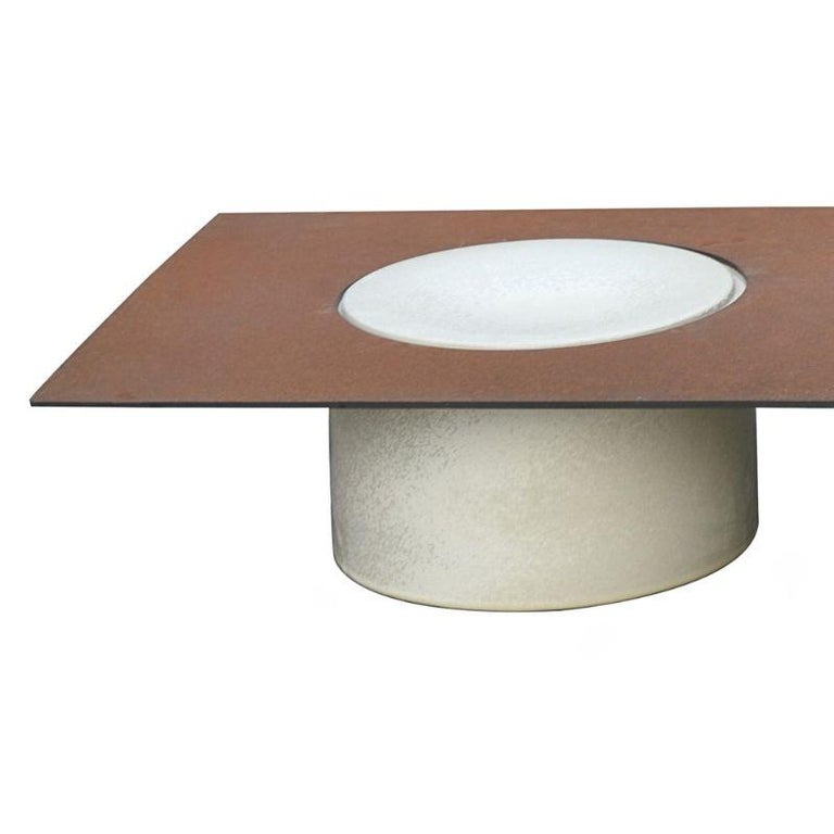 Column Low Table by WL Ceramics For Sale at 1stDibs