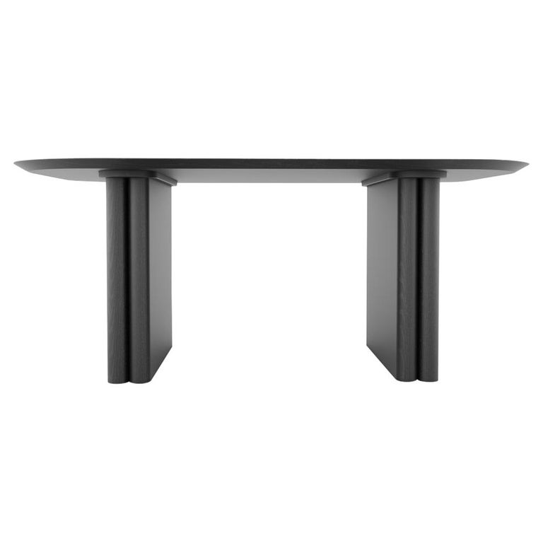 Column Rectangular Table - Black, Represented by Tuleste Factory For ...