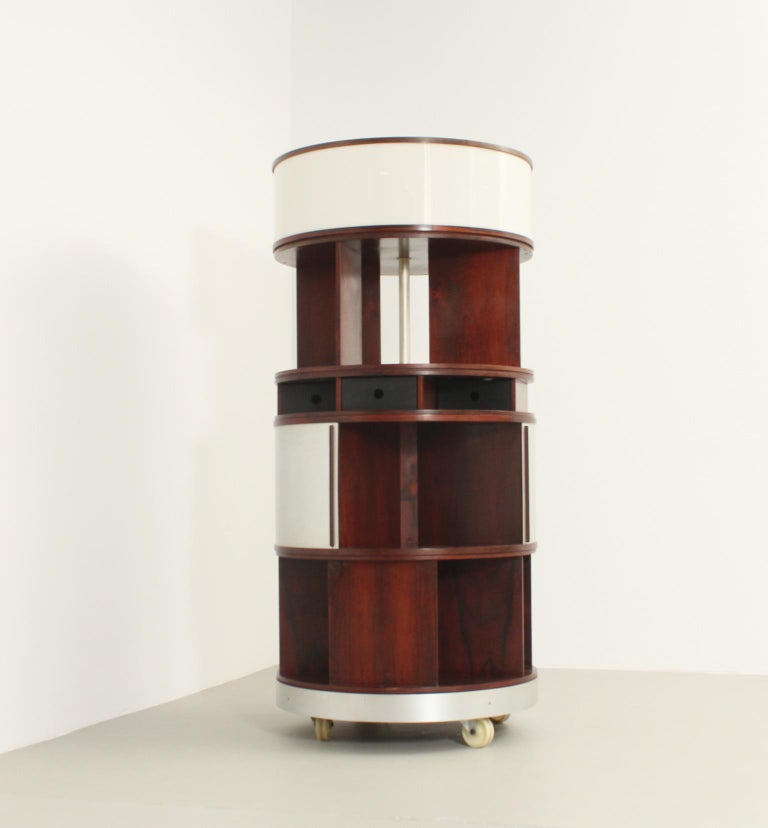 Combi Center Storage Unit by Joe Colombo for Bernini For Sale at 1stDibs