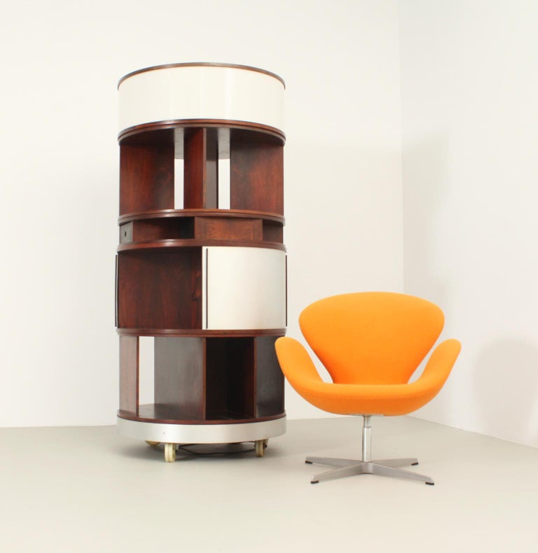 Combi Center Storage Unit by Joe Colombo for Bernini For Sale at 1stDibs